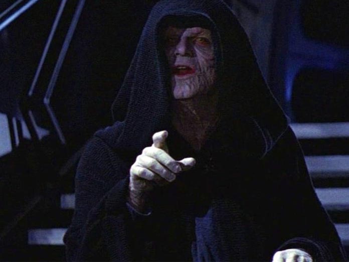 Star Wars divulga imagem oficial do imperador Palpatine | GeekFolk